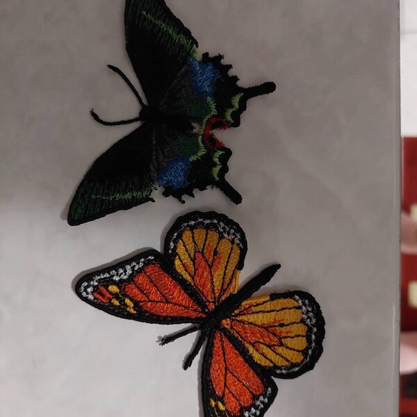 FSL BEAUTIFUL FLUTTERBY 1 (3.50 Inch) (free Standing Lace)- 5 Machine ...