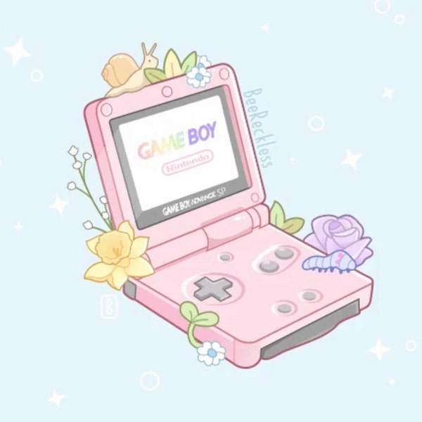 Prestige IPS Modded Gameboy Advance SP With New Buttons, Shell, IPS ...