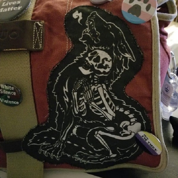 Werewolfs Curse Patch Sew or Glue on - Two Sizes - Etsy