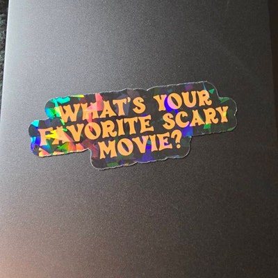 VHS Tape Cassette Mini Retro Stickers Holographic Horror New Release Be ...