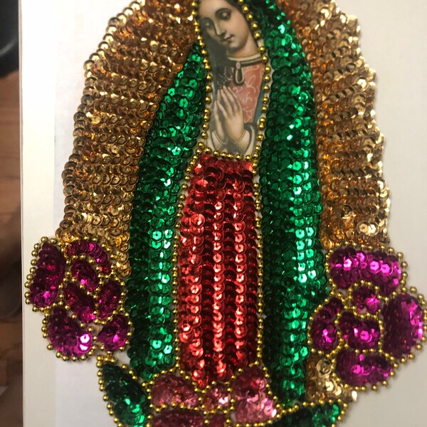 San Judas Tadeo Sequin Patch, Saint Jude Patron De Lo Imposible ...