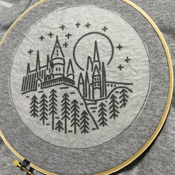 PDF PATTERN - Star Wars Death Star Embroidery - Etsy