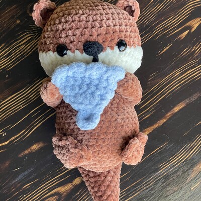 Amigurumi Otter Pattern, Plush Pattern, PDF Pattern, Stuffed Otter Toy ...