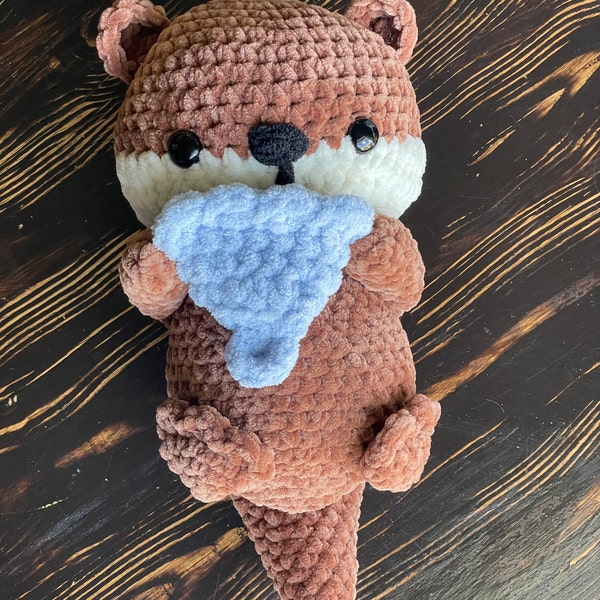 Amigurumi Otter Pattern, Plush Pattern, PDF Pattern, Stuffed Otter Toy ...