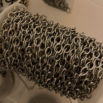 Stainless Steel Jewelry Chain, Non Tarnish Chain, Hypoallergenic, 8x6mm ...