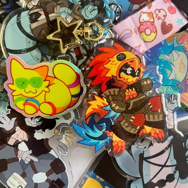SERIES 4 REGRETEVATOR - Keychains: Stat, Melanie, Null, Dreamer - Etsy UK