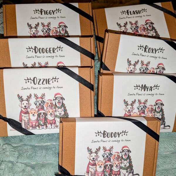 Personalised Cat Treat Box | Cat Gift Box | Letterbox Cat Treats ...