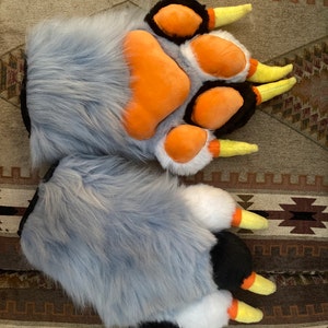 PDF TEMPLATE: Fursuit Puffy Paws Digital Download - Etsy