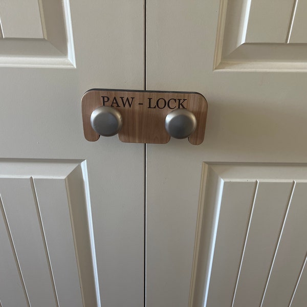 Paw-lock to Keep Those Pesky Animals From Opening the Interior French ...