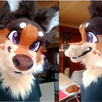 Fursuit NECK Pattern for Head DIY PDF Digital Download - Etsy