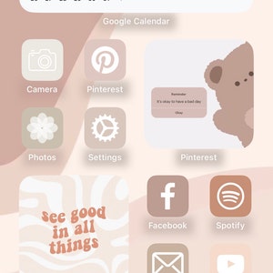 Sage Green App Icons Sage Green Aesthetic Apps Green App - Etsy