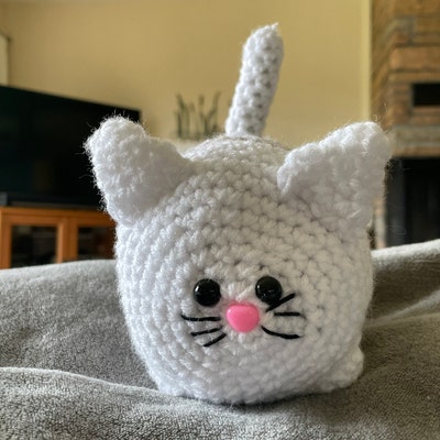 PATTERN: Crochet Chubby Cat Pattern - Etsy