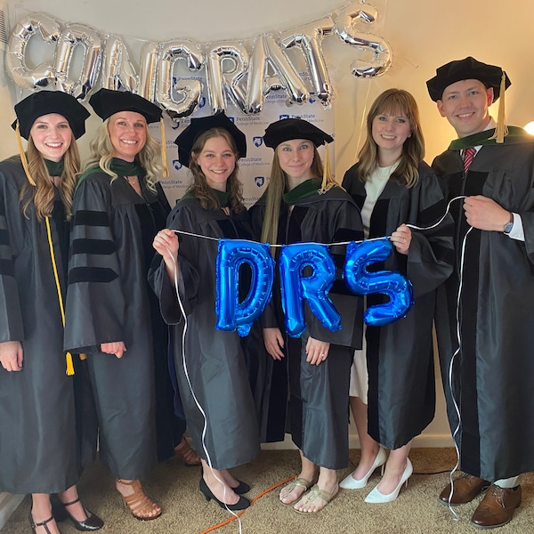 PHD Graduation Banner Doctorate Graduation Sign Med School Graduation ...