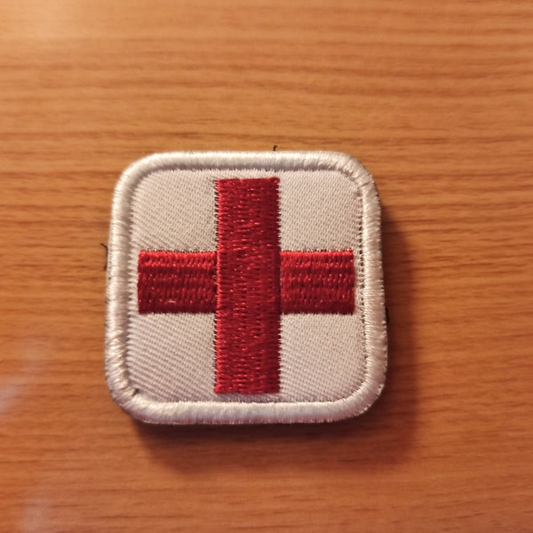 Red Cross Medic Patch EMS EMT Paramedic Medic Patch, First Aid ...