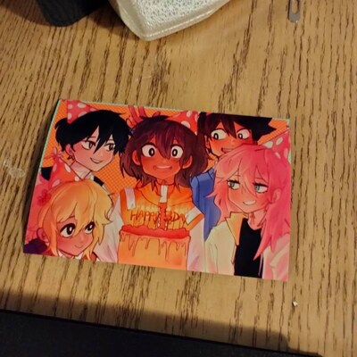 Happy Birthday KEL OMORI 4x6 Print matte - Etsy