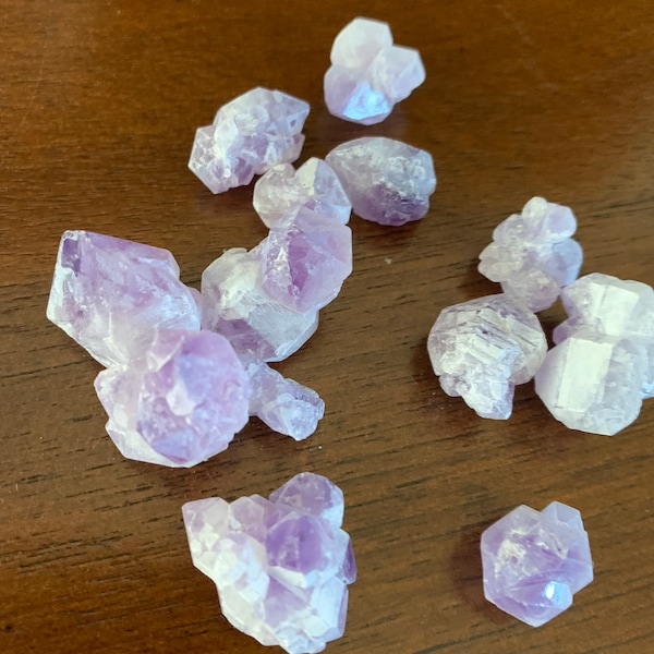 Small Amethyst Cluster Lot, 0.25" - 1.25" Raw Amethyst Points, Choose ...