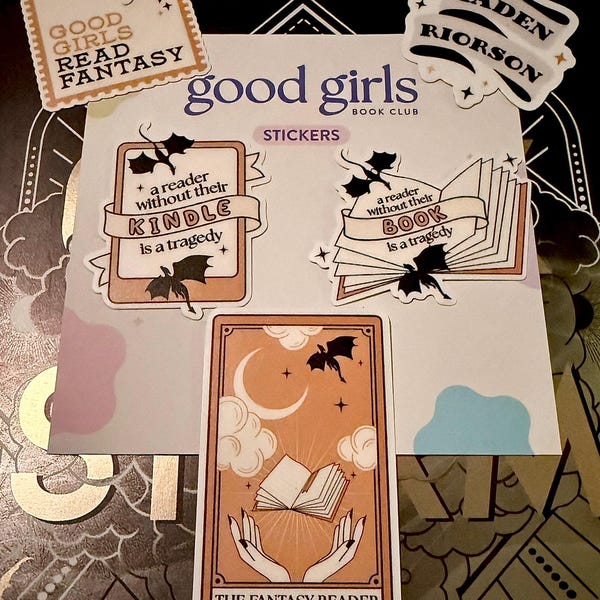 Rowan Whitethorn Era Throne of Glass Kindle Sticker, TOG Sticker ...