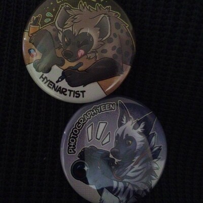Squirrel, Donkey, Platypus & Dog BADGE / MAGNET Fantasy Transformation ...