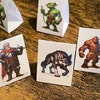 D&D Phandalin NPC Cards, Lmop, Doip, Pabtso, Tokens, Foldable Board ...