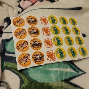 Wacky Whiffer Whiffers Matte MAX SCENT Scratch and Sniff Stickers. Big ...