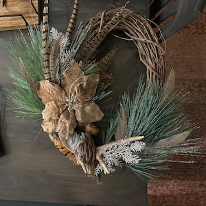 Pheasant Feather Deer Antler Tree Topper - Etsy