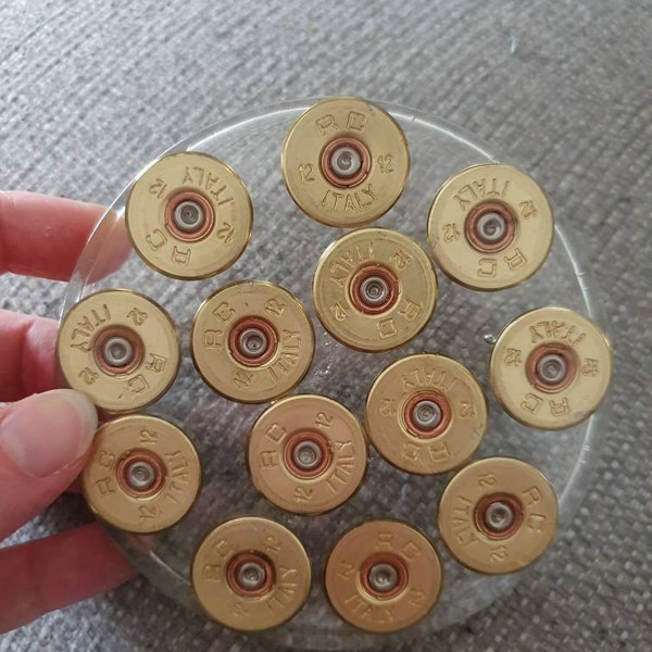 Shotgun Cartridge Coaster - Handmade Unique Shooting Gift, Country ...