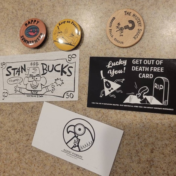 Bill Cipher Inspired Buttons - Etsy