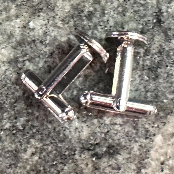 Bullet Cufflinks, Winchester 308 Nickel Bullet Cufflinks, Wedding ...