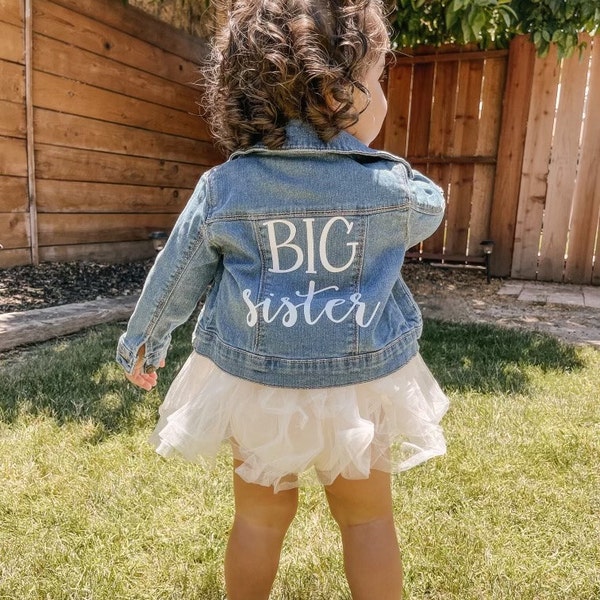 Sibling Matching Iron on Decal: Big, Middle or Little Sister or Brother ...