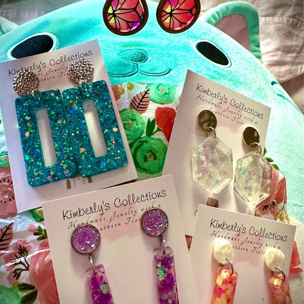 Spring Easter Earrings - Etsy