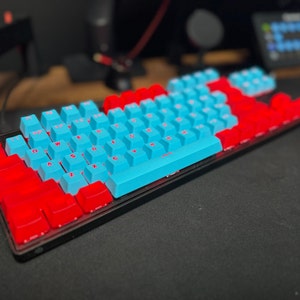 Witcher Keycap Set Custom Keycap Mechanical Keyboard Unique Gamer Gifts ...