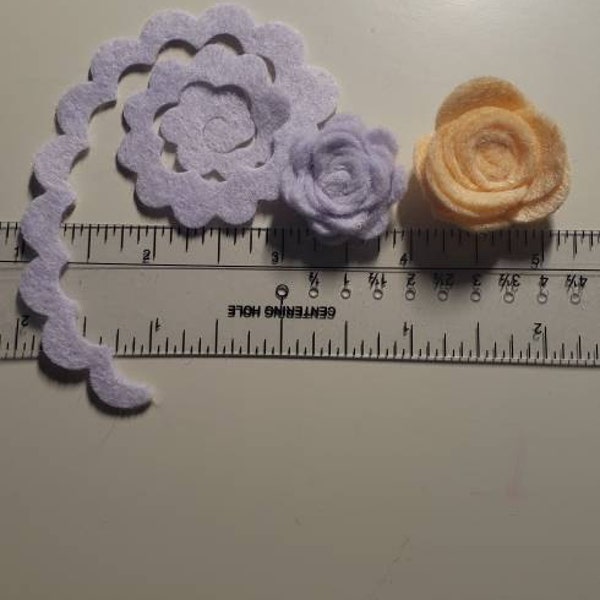 40 Pc Marbled and Heathered - Merino Wool Blend Felt Collection ...