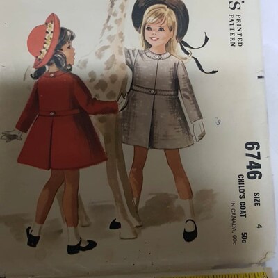 Vintage 50's Mccalls 3761 Sewing Pattern Women's Housecoat and Morning ...