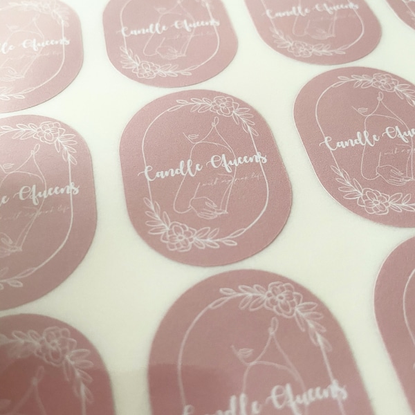 Circle Logo Stickers - Round Logo Stickers - Business Stickers - Custom ...