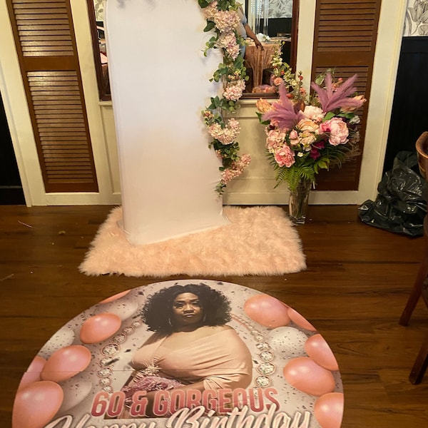 ROUND Circle Floor Decals, Round Floor Decal, Circular Printed Floor ...