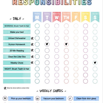 Printable Family Menu, Weekly Meal List, Fridge Forecast, What's for ...