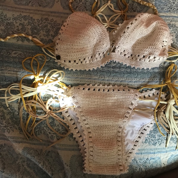 Beijobaby - Custom Handmade Princesa Crochet Bikini - Etsy