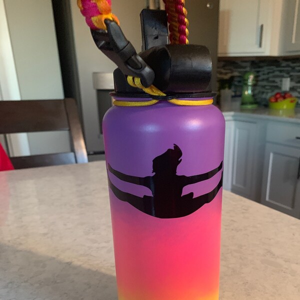 Cheerleader Flyer - Vinyl Decal Sticker Cheerleading Stunt - Etsy