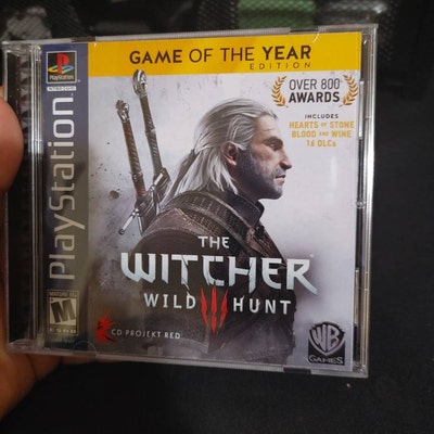 The Witcher 3: Wild Hunt PS4 Custom PS1 Inspired Case - Etsy