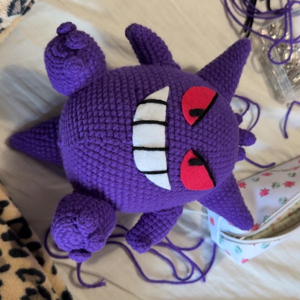 Gastly, Haunter & Gengar Crochet Pattern Bundle - PDF File - Etsy