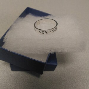 Lightning Flash Ring Sterling Silver Ring Personalized | Etsy