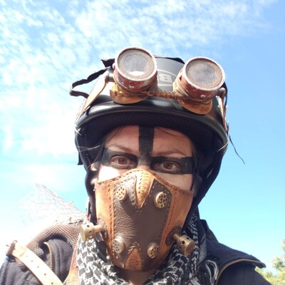 Road Warrior Goggles Post Apocalyptic Goggles LARP Fallout Eyewear Mad ...