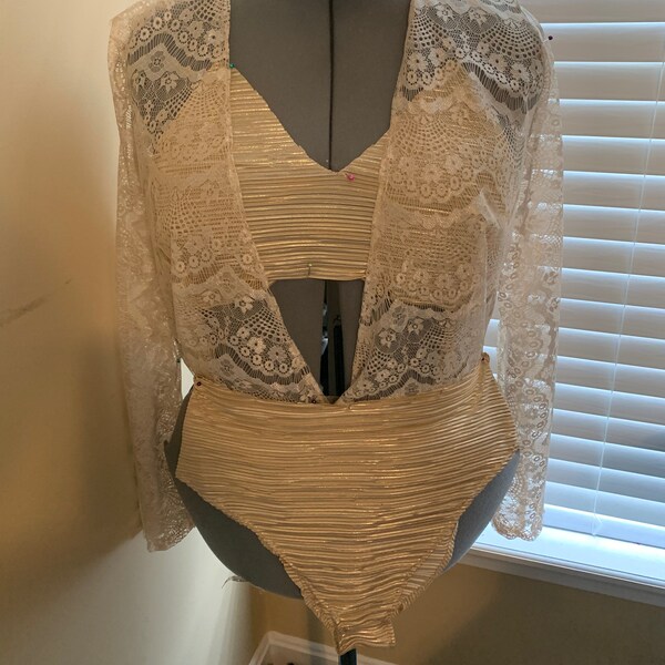 Women's Lingerie Bodysuit PDF Sewing Pattern Sizes 36 - 42 in English ...