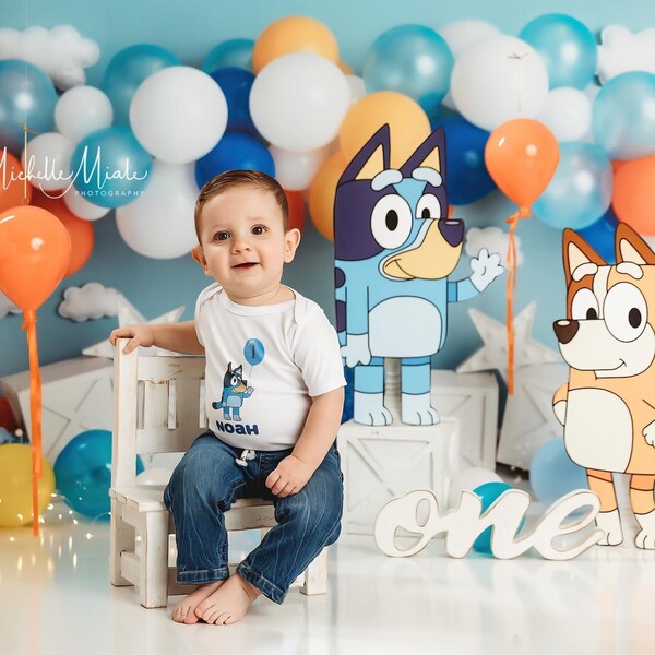 Bluey Cut Outs / Custom Characters / Party Props/ Cutouts/custom Party ...