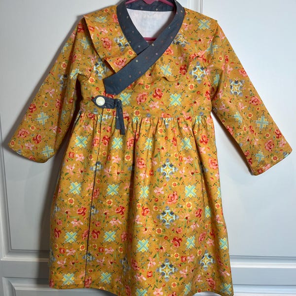 Pattern for Man]traditional Korean Men's Hanbok, Actual Size PDF ...