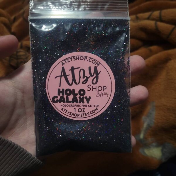 Holo Galaxy Holographic Fine Glitter. Holographic Polyester Glitter ...