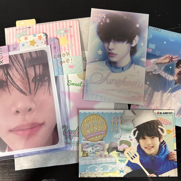 Enha Photocard Egghypen Broadcast No Doubt Daydream Fanmade Ot7 ...