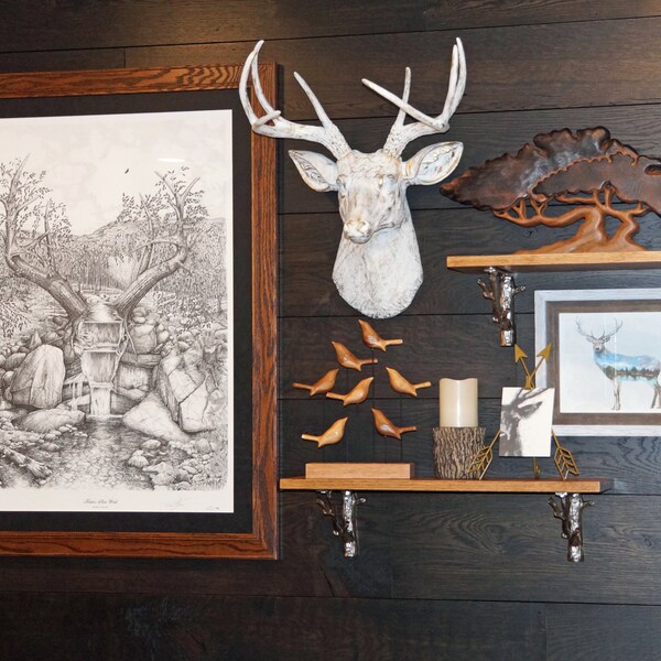 Maple Leaf Sculpted Wall Plaque, Leaf Art, Fall Decor, Leaf Decor ...