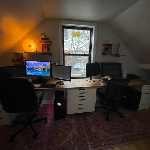 EZRA Art Mat, Red Vinyl Protective Mat, Persian/turkish Design ...