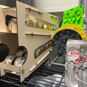 CR-3 Wooden Can Rack Dispenser Organizer Pantry Organization - Etsy